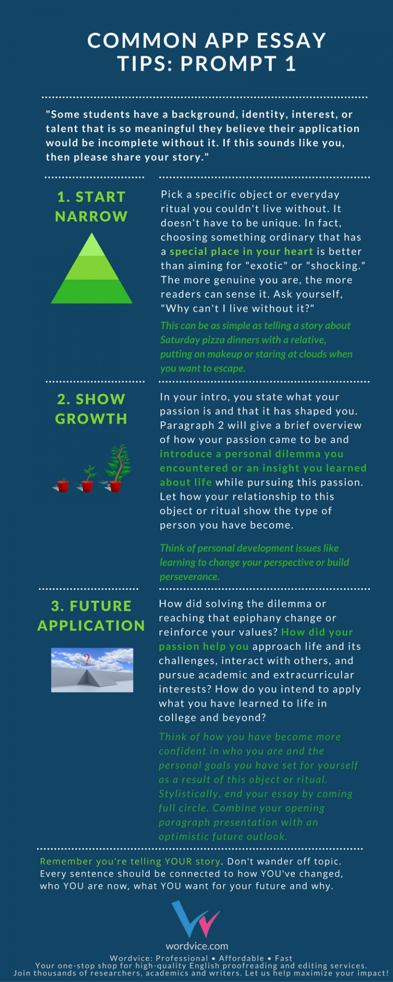 How to Answer Common App Prompt #1 for 2023-2024 - Wordvice